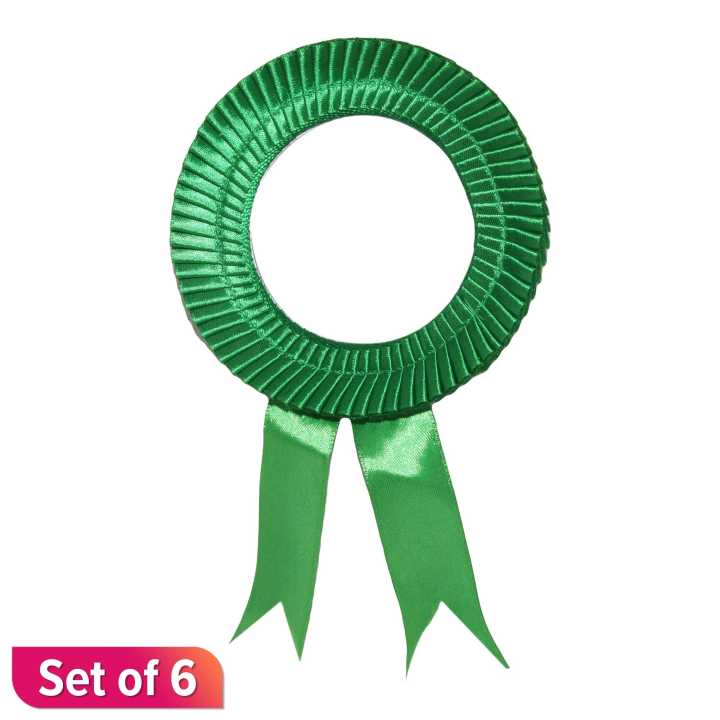 Ribbon Badge (Two Layer ) for Guest Set Of 6 | Daraz.com.np