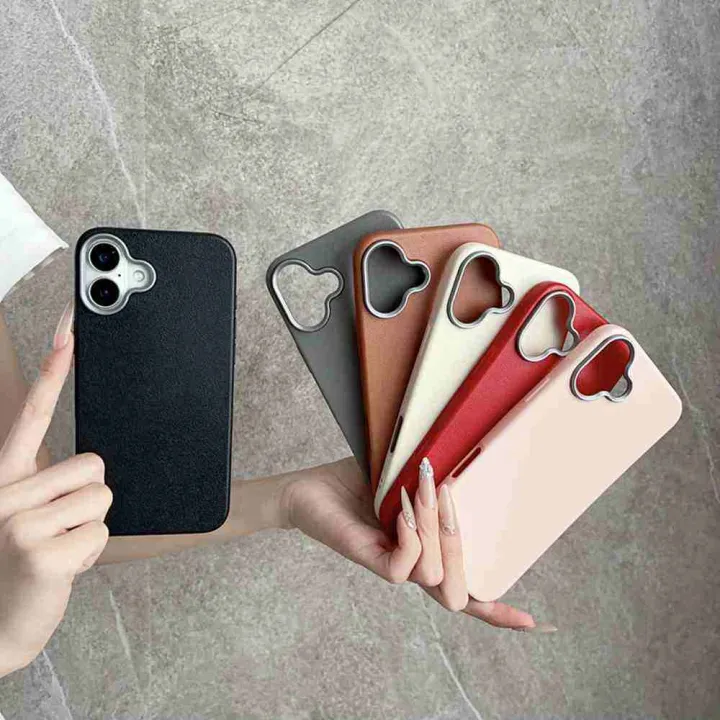 HOCE Luxury PU Leather Pattern Phone Case For iPhone 11 12 13 14 15 16 ...