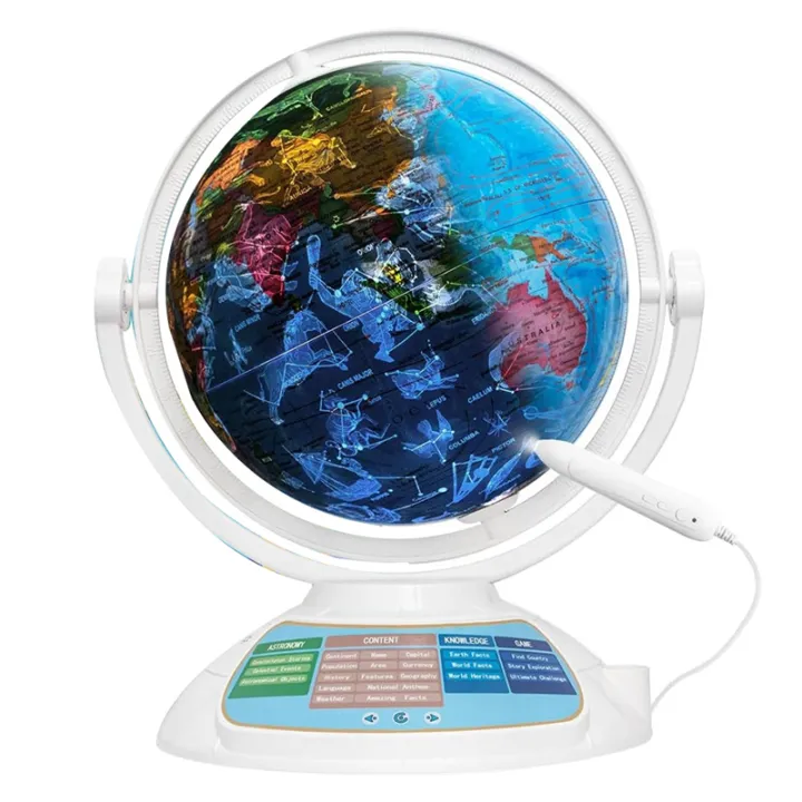 NAMUNY Intelligent Globe for Children'S Education 13.78 Inch Talking ...