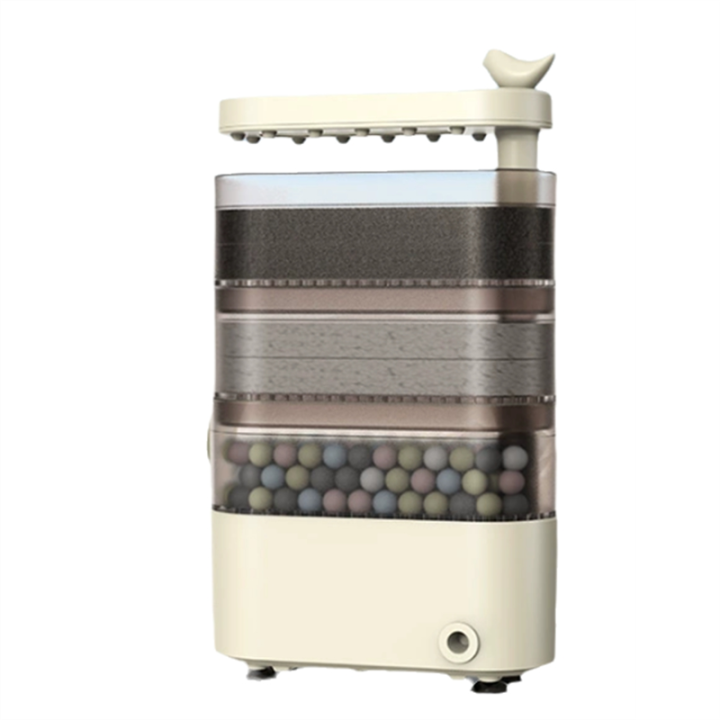 Turtle Tank Waterfall Filter Purification Recirculating Filter Box ...