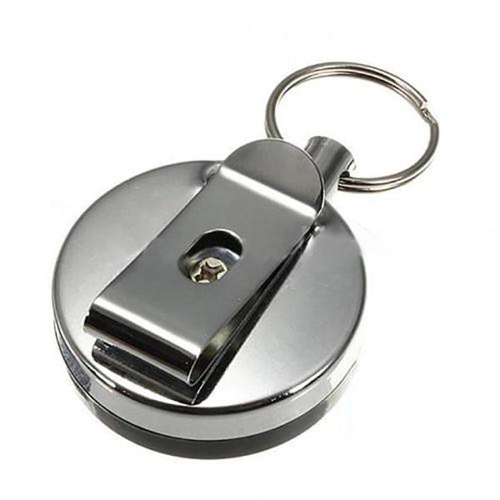 【DATA FROG Global MALL】(New) stainless steel retractable key recoil ...