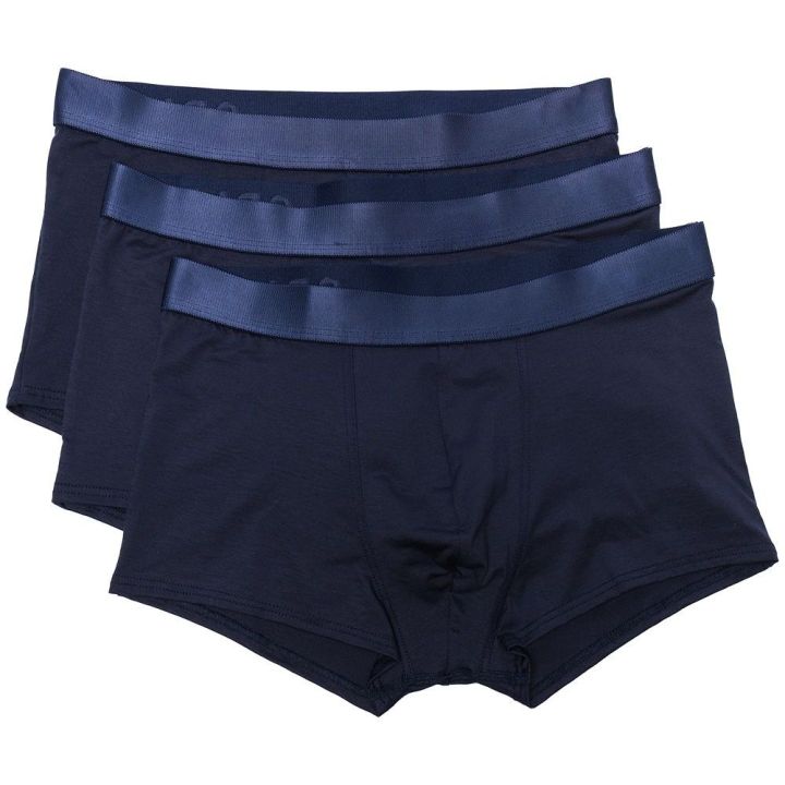 Pack Of 3 Men Boxer Briefs Cotton Summer Cooler Underwear (Color May ...