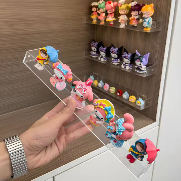 Wall Mounted Storage Box For Figures Showcase Clear Acrylic Blind Box ...