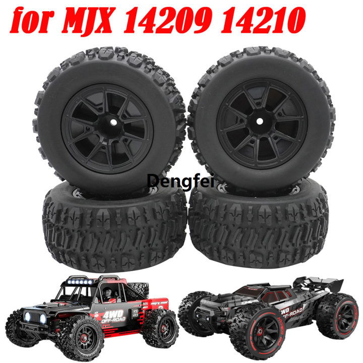 Dengfei Luxury Upgrade 90mm Big Tires Wheel for Hyper Go MJX 14209 ...