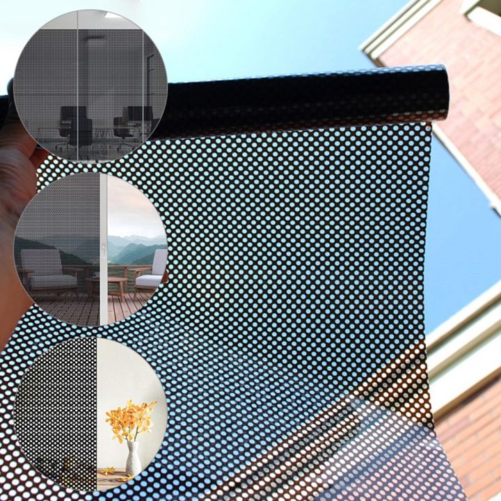 Room Darkening Bedroom Privacy Mesh Anti-UV Sun Blocking Window ...