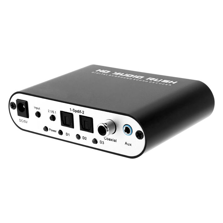 5.1 Channel Dts for Ac-3 Audio Decoder Digital Optical/Coaxial | Daraz ...