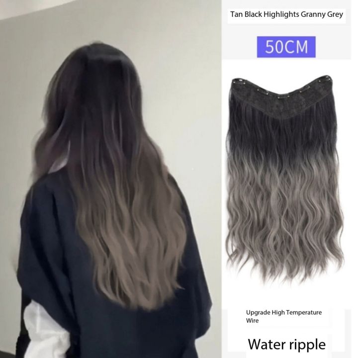 Fancy Upgraded Hair Extension 4 Clip 18 Inch By Savyata Stores | Daraz ...