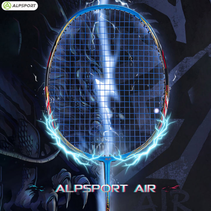 ALP-SPORT ALP AIR 10U Ultra-Light 52g Carbon Fiber Badminton Racket ...