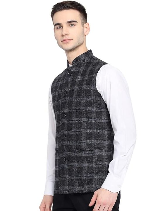 Men's Traditional Nehru Jacket Modi Waistcoat | Daraz.com.np