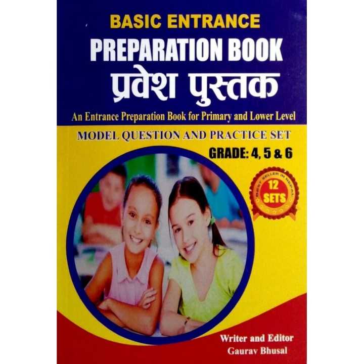 Basic Entrance Preparation Books For Grade 4 5 6 | Daraz.com.np