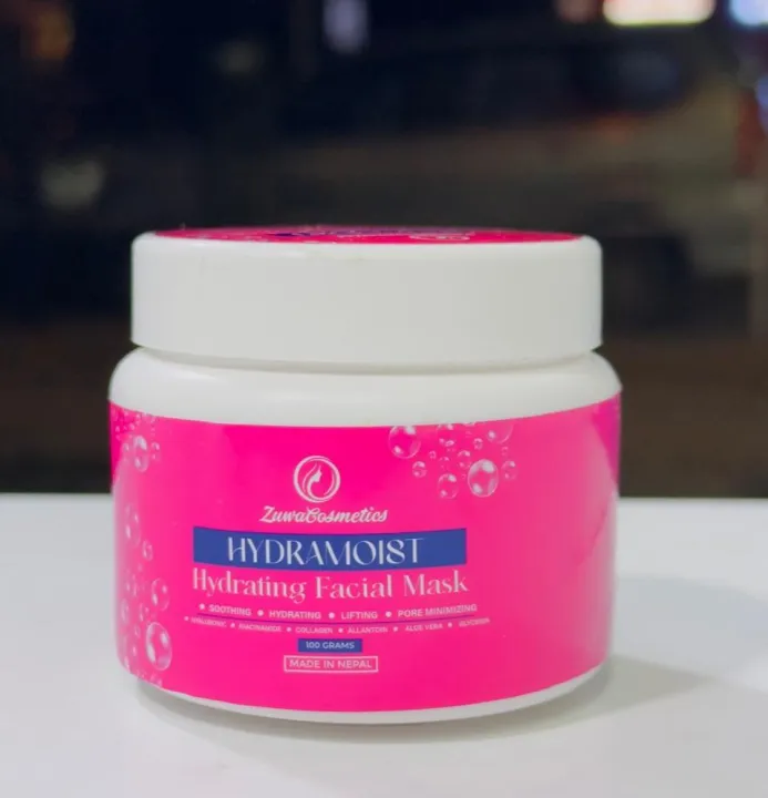Zuwa Cosmetics Hydramoist Hydrating Facial Mask With Hyaluronic Acid ...