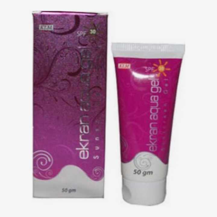 Ekran Aqua Gel Sunscreen, Spf 30, 50G | Daraz.com.np