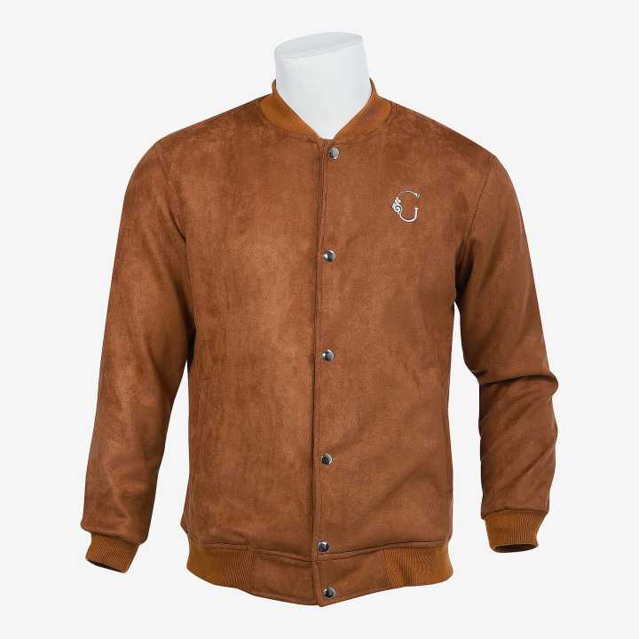 Renegade.Nepal Brown Color Cotton Full Sleeve Button Design Bomber ...