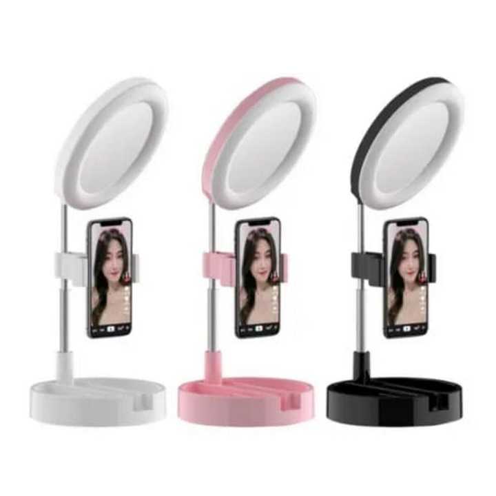 LED Retractable Selfie Ring Light Mobile Stand | Daraz.com.np