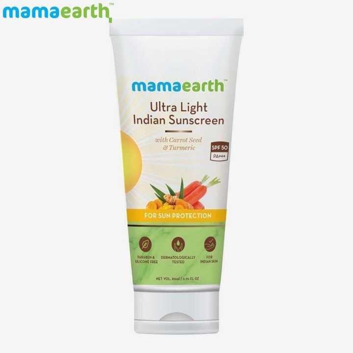 Mamaearth Ultra Light Indian Sunscreen,80mL | Daraz.com.np