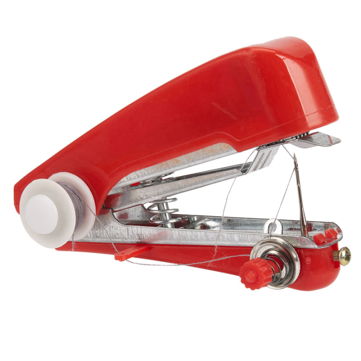 2X Portable Sewing Outdoor Small Mini Hand-Held Manual Sewing Machine ...