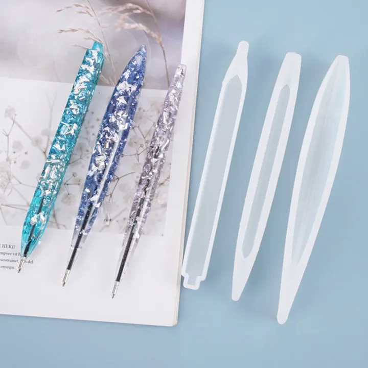 DIY Pen Silicone Mold Epoxy Resin Pen Holder Resin Casting Mold ...