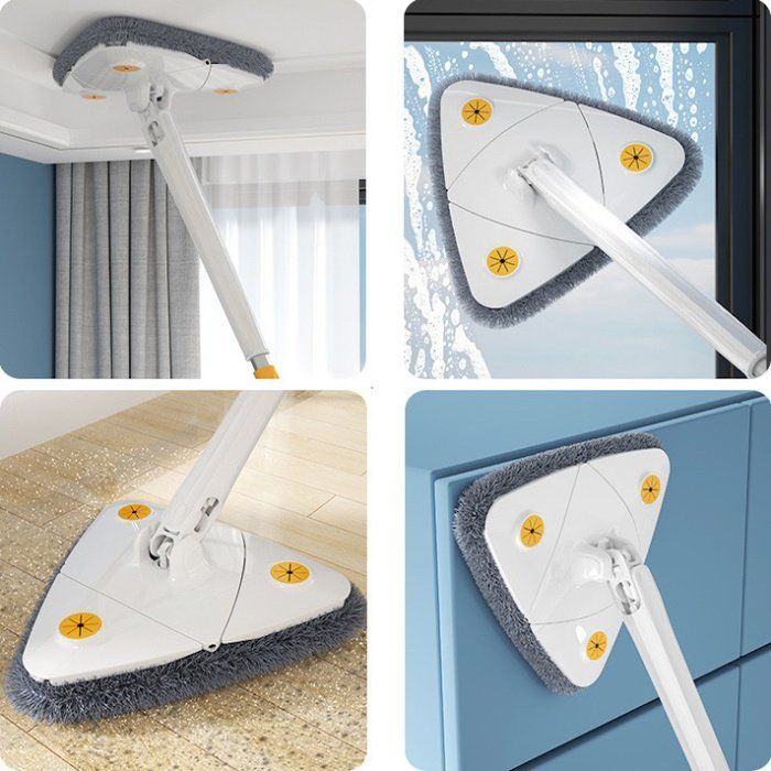 Multifunctional Trikotni Mop And Bucket Hand Free 360 Degree Head Self ...