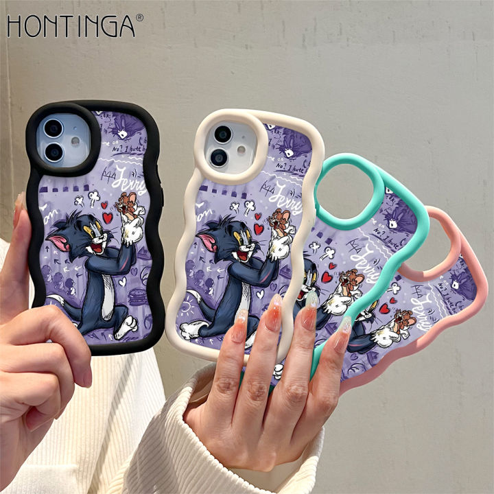 Hontinga for Realme C51 C53 Note 50 C67 4G C61 C63 C65 C55 Narzo N53 N63 N55 Back Cover Tom and ...