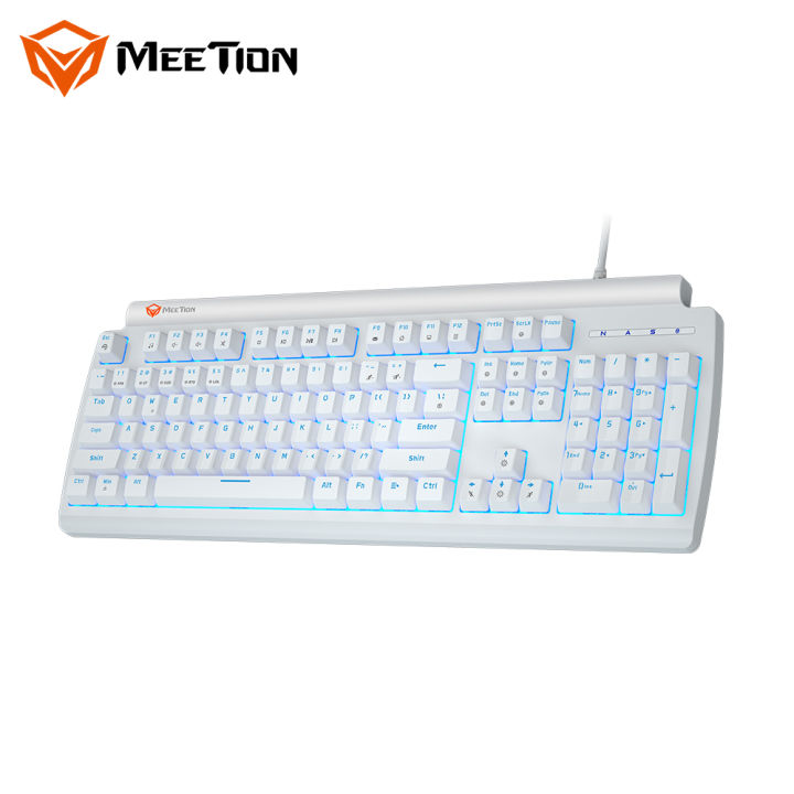 Meetion Mt-Mk600R D Mechanical Keyboard- White | Daraz.com.np