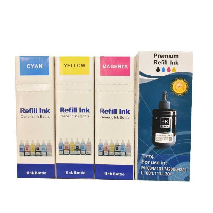 Epson Color Ink Set For Epson L360/L850/L100/L101 | Daraz.com.np