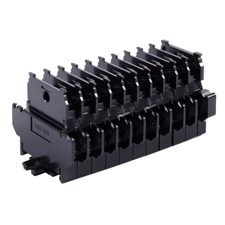 600V 10A 10 Position Double Level Screw Terminal Block Strip | Daraz.com.np