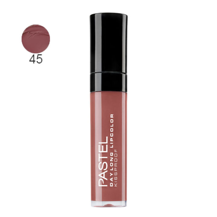 Pastel Daylong Lip Color Kissproof Matte Liquid Lipstick Clay Red 45 ...