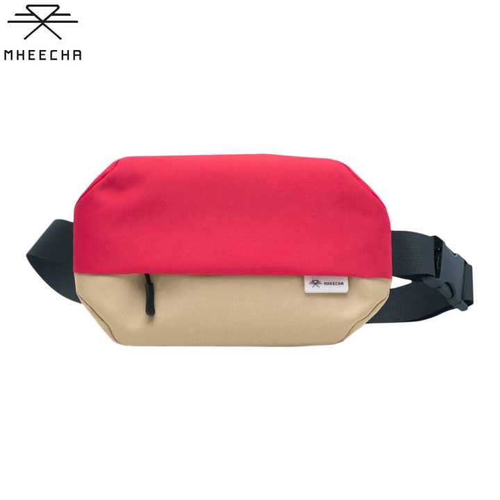 Mheecha Flow Hip Pack Red/Beige for Unisex | Daraz.com.np
