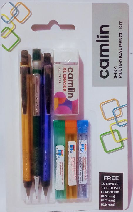 Mechanical Pencil Kit 3 In -1 Camlin | Daraz.com.np