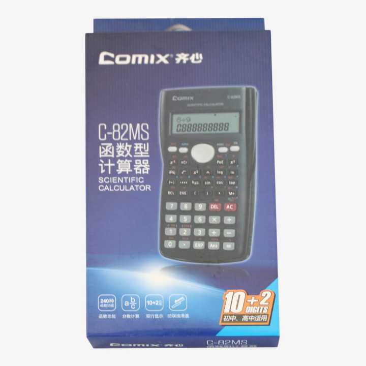 Black Comix Scientific Calculator C-82ms | Daraz.com.np