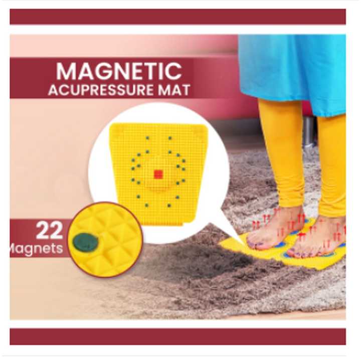 Blood Circulation Massager Mat Acupressure Reflexology Magnetic ...