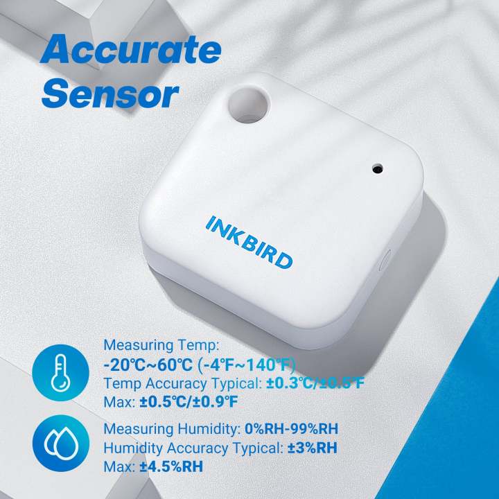 Temperature Humidity Sensor IBS-TH3-Wi-Fi | Daraz.com.np