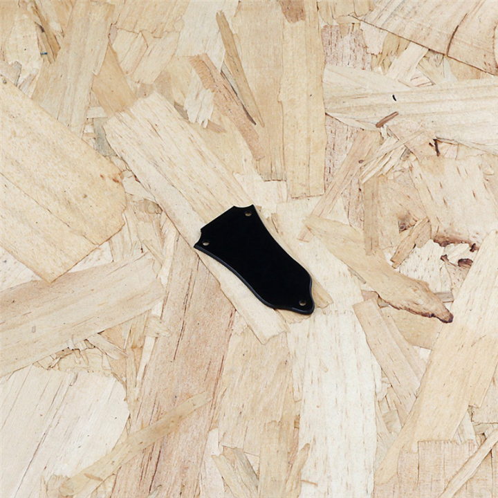 1Ply Black Bell Shape 3 Holes Guitar Truss Rod Cover For Acoustic ...