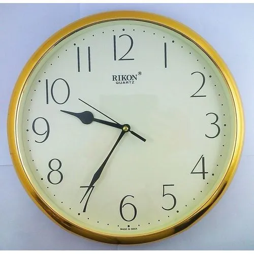 Rikon 2651 Quartz Official Designer Big Size Wall Clock for Home ...