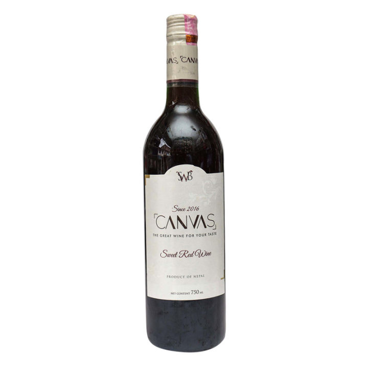 SWB Canvas Sweet Red Wine -750ml | Daraz.com.np