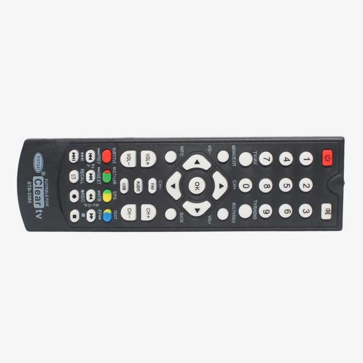 Clear Tv Set Top Box Remote Controller | Daraz.com.np
