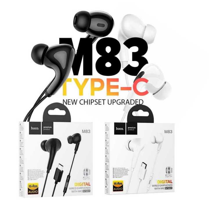 Hoco M83 Type-C Original Series Digital Earphones | Daraz.com.np