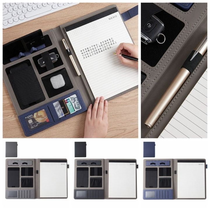 3 Color Negotiations Notepad A4 Conference Folder Contract File Folder ...