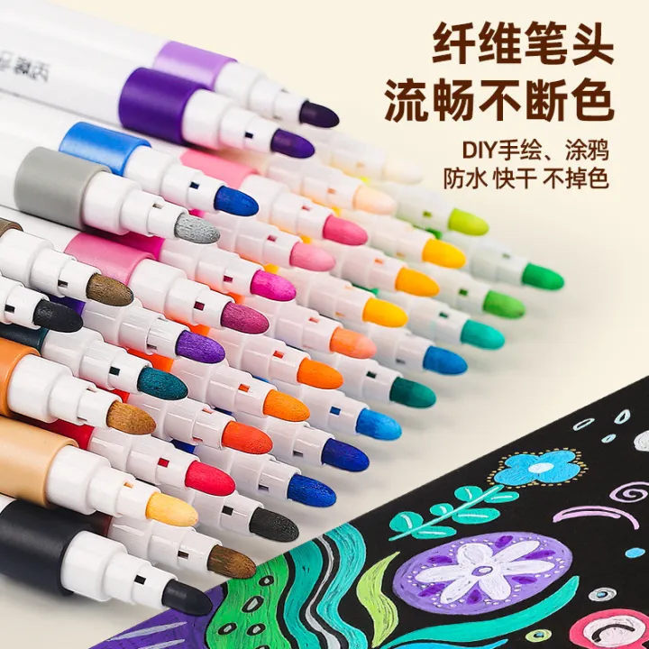 12/60 Colors Acrylic Marker Rock Painting Kit for Kids Children Stone ...