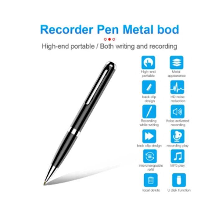 Voice Recorder Pen - Metal Body | Daraz.com.np