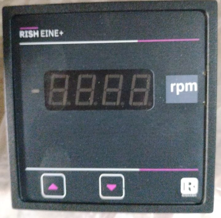 Rish Eine+ RPM: Rishabh RPM Digital Panel Meter DPM DC Input: 4-20mA ...