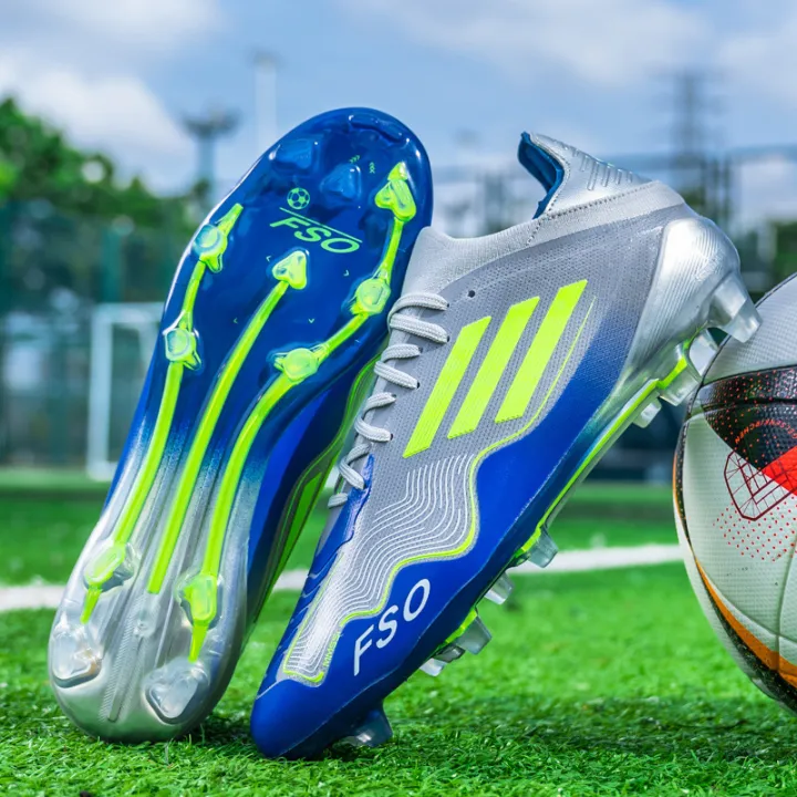 New Football Shoes AG Long Spike Unisex Wear-Resistant Training Nails ...