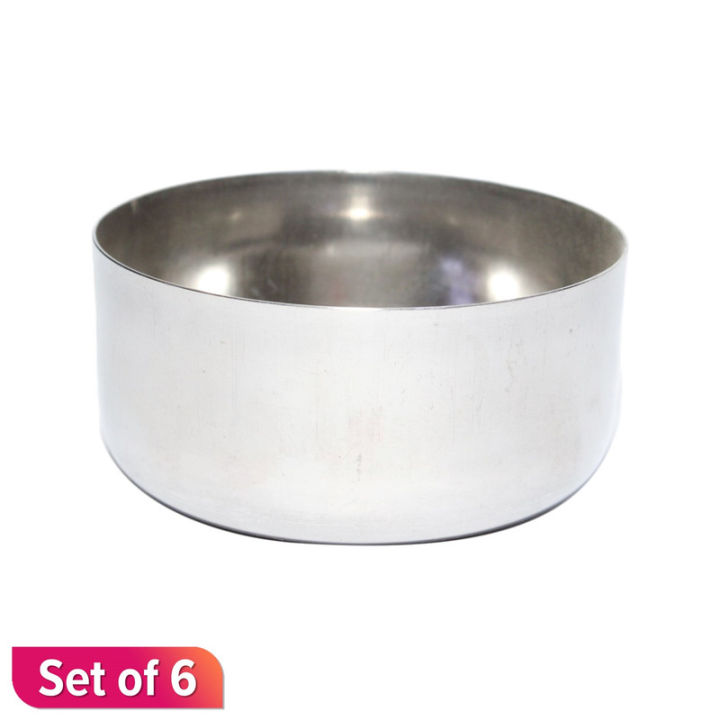 Famous Steel Bati Set Of 6 | Daraz.com.np