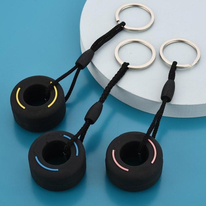 Car in, key ring, car creative keychain tires, PVC tire Sales promotion ...