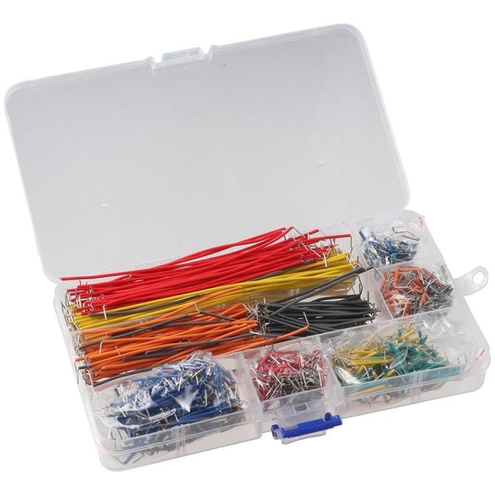 840Pcs Durable 2-125 mm Breadboard Jumper Wire Kits 14 Lengths Assorted ...
