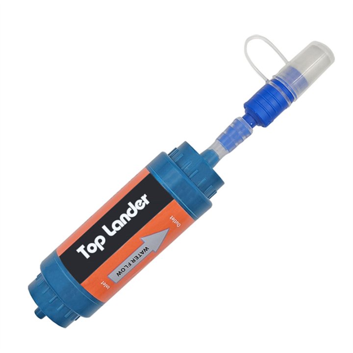 Portable Camping Water Filter Straw Survival Equipment Hiking Outdoor ...