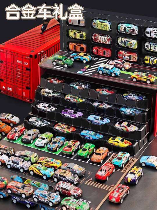 Childrens Toy Alloy Set Model Baby Bus Inertia Mini Pull Back Car for Boys Aged 3 to 6 | Daraz ...