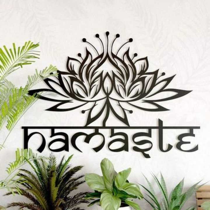 Namaste Wooden Wall Welcome Cutout Beautiful Home And Office Décor In ...