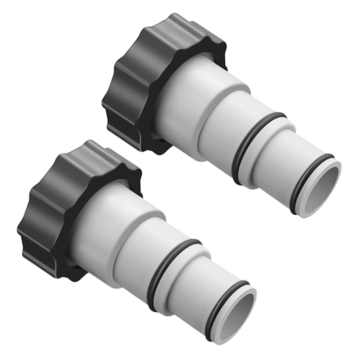2PCS Replacement Hose Adapter for Above Ground Swimming Pool, 1.5 to 1. ...
