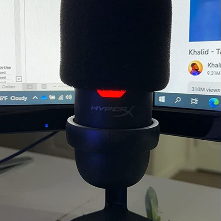SoloCast Microphone Windscreen - Gaming Mic Foam Covers ，Mic Foam ...